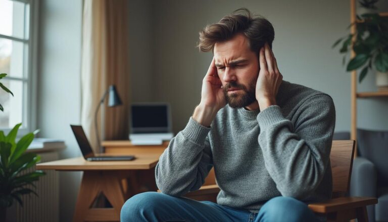 La sensation d'oreille bouchée : stress, un symptôme souvent négligé